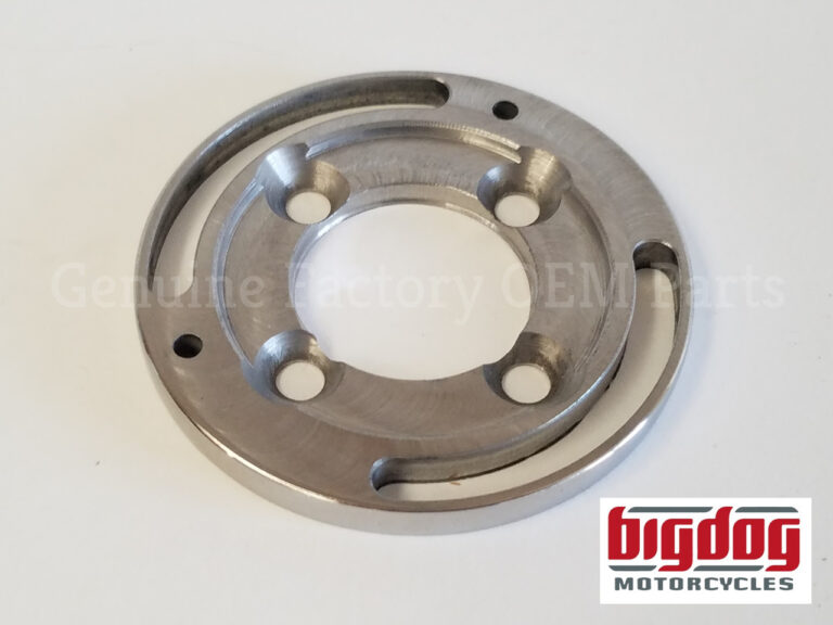 Big Dog Part - POLISHED STEEL FORK STOP PLATE