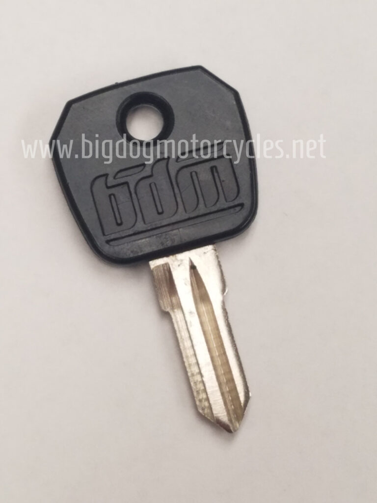 Big Dog Motorcycles Factory OEM Key Replacement – Blank w/ Logo